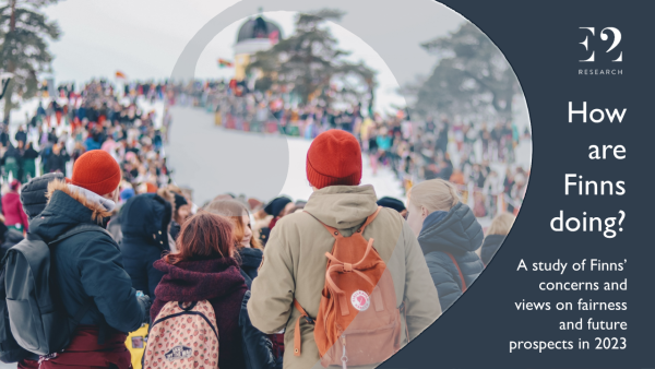 How are Finns doing? A study of Finns' concerns and views on fairness ...