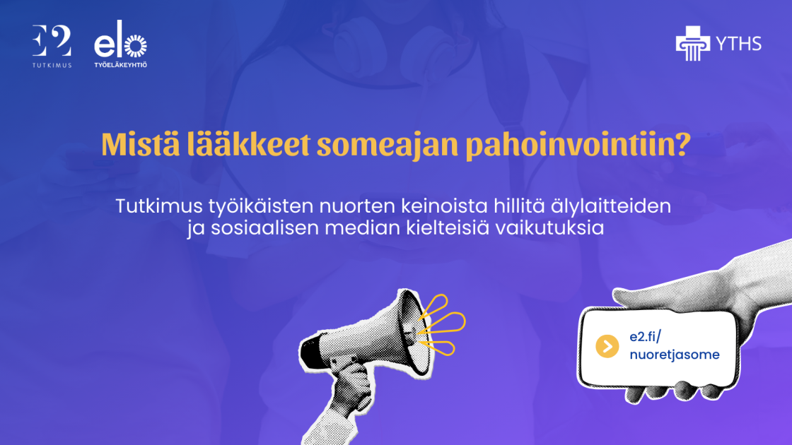 E2 Tutkimus, Elo ja YTHS selvittivät: Enemmistö nuorista aikuisista ...
